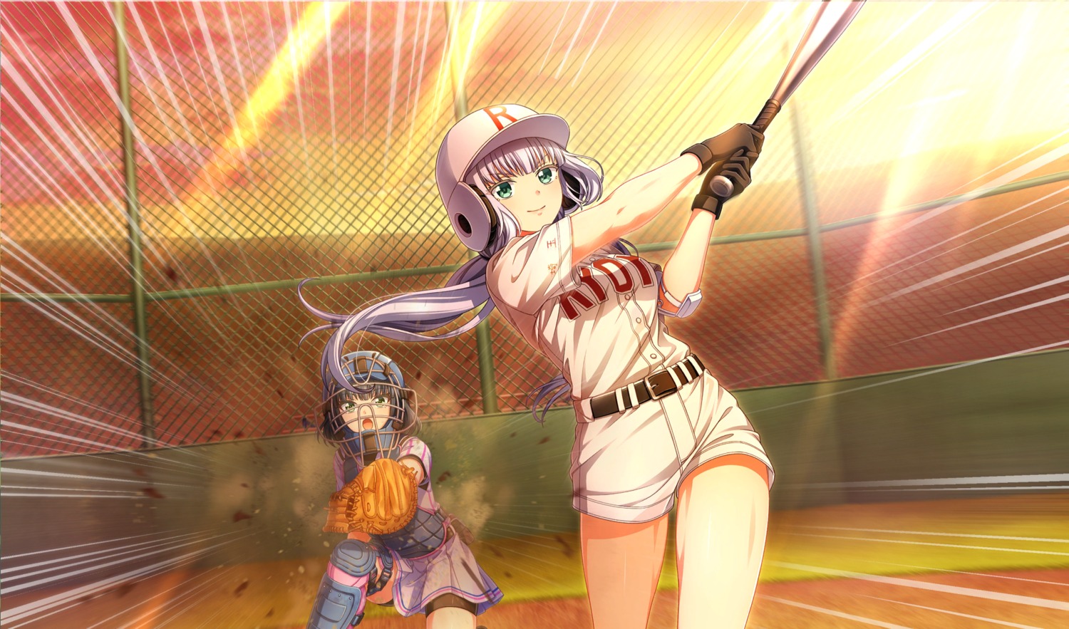 hachigatsu no cinderella nine tamayomi nakata nao suzuki waka armor baseball bike shorts game cg ...